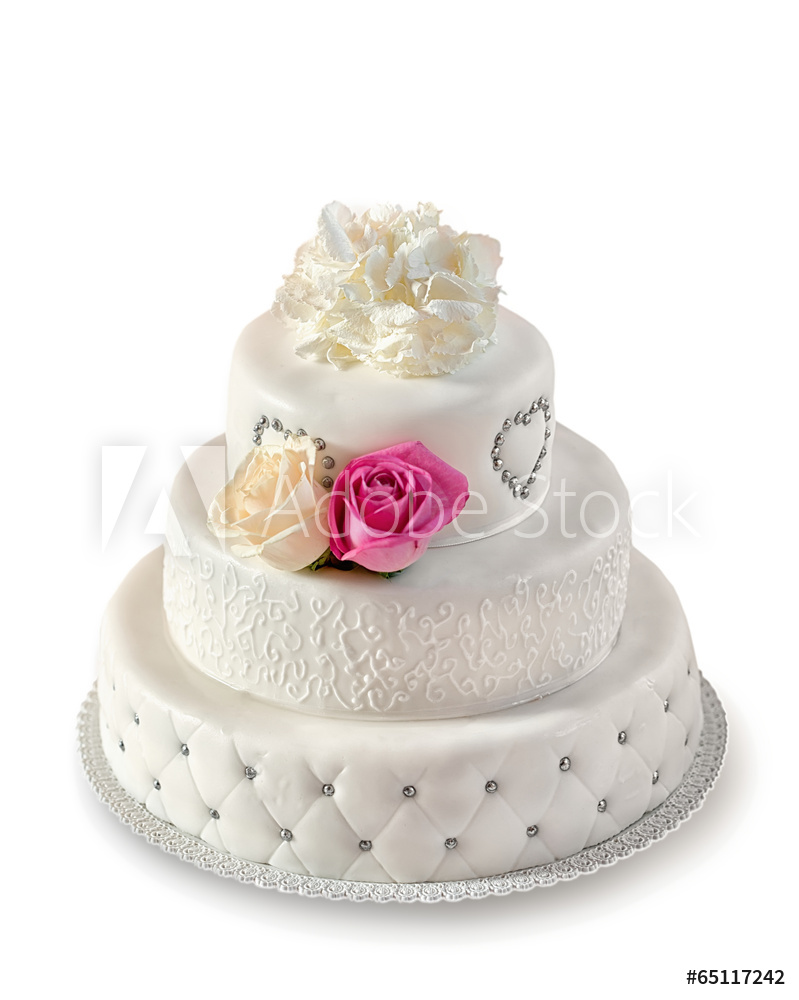 Fondant Wedding Cakes - Azucar Bakery